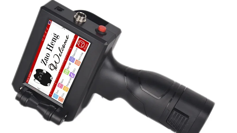 Low Price 600 Dpi Touch Screen Handheld Inkjet Printer Industrial Logo ...
