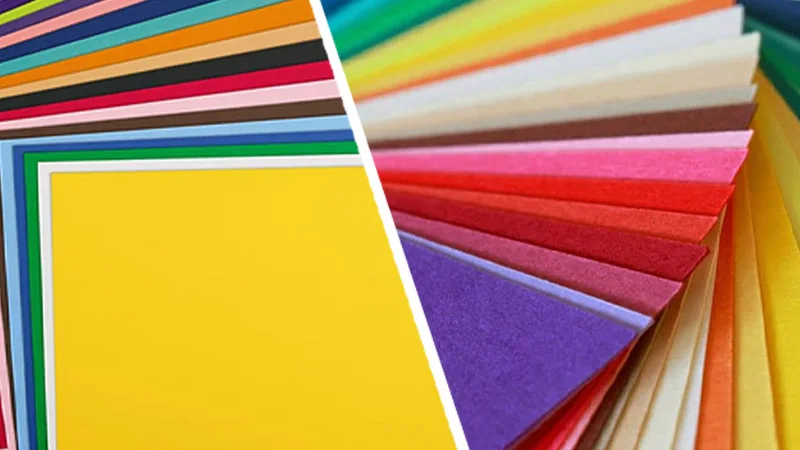 220gsm A4 Colored Card Papers - Premium Handicraft Quality