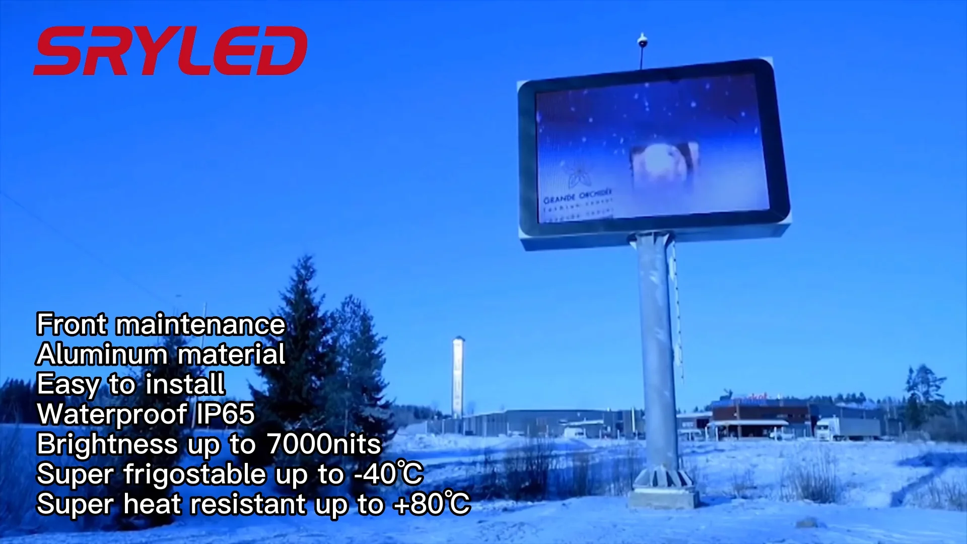 Giant 6mm Fixed Installation Led Screen Board 960x960mm Outdoor ...