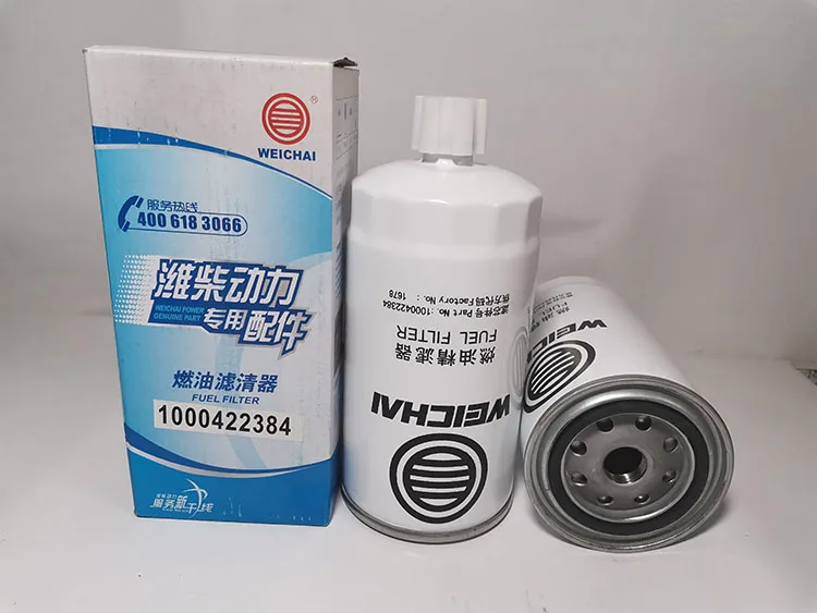 High Quality Weichai Engine Parts Fuel Filter 1000442956 For Trucks ...