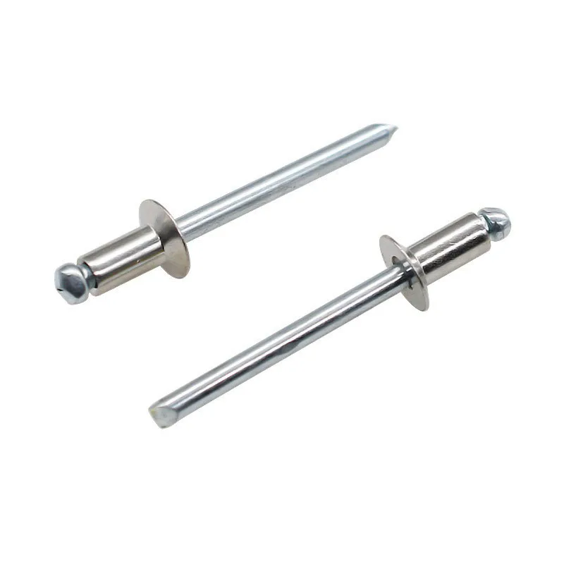 China Custom Half Steel Blind Pop Rivet Double Countersunk Head ...