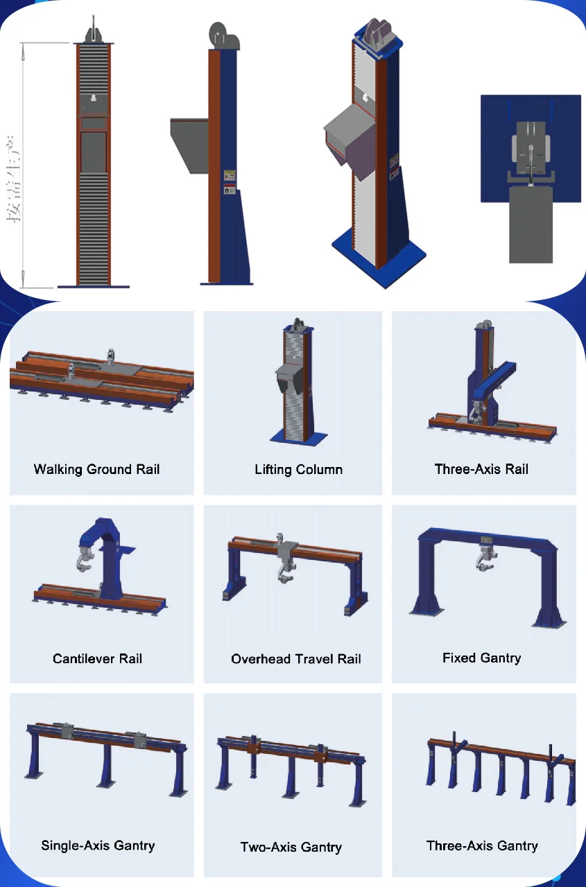 New VANHN Automatic Lifting Column Robot Track Servo Motor Control High ...