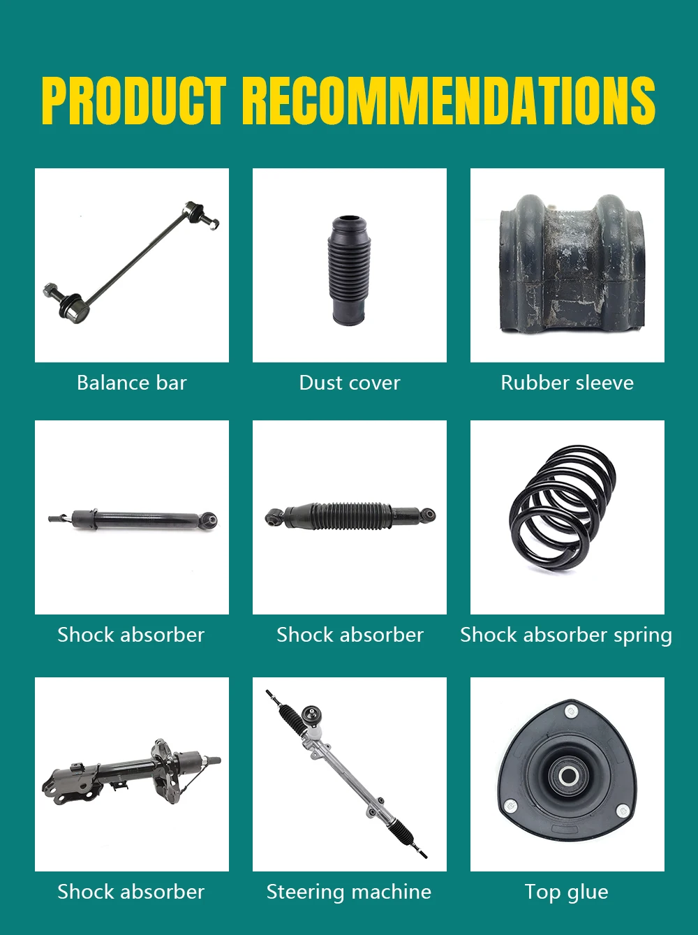 IVANZONEKO 4851069365 Front Axle Car Shock Absorber for TOYOTA LAND ...