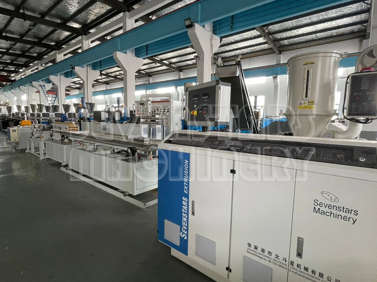Sevenstars Pvc Angle Bead Corner Extrusion Line Pvc Skirt Corner Making ...