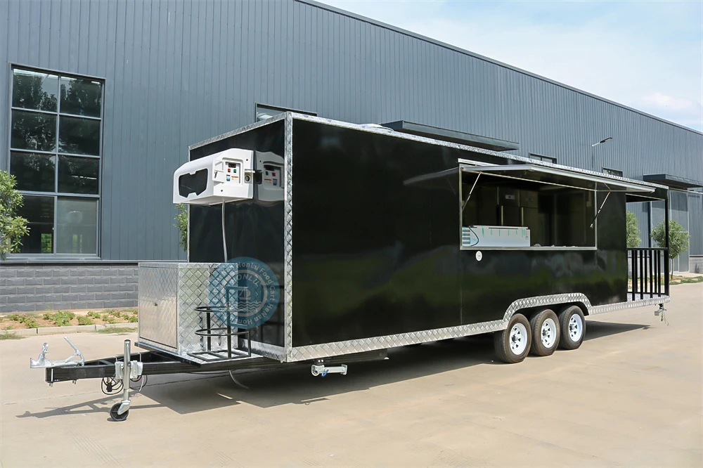 Remorque Barbecue Professionnel - Fully Equipped Food Trailer