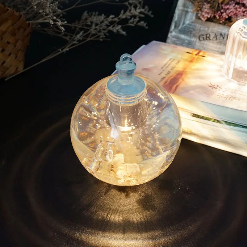 Alibaba.com: DIY Light Bulb Crystal Epoxy Resin Mold Set, Striped Oval ...