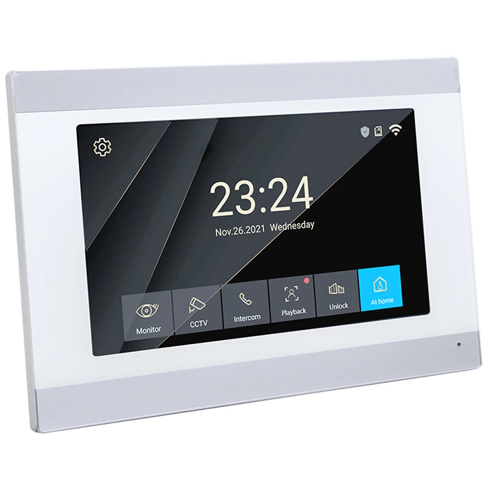 4 Wired Intercom - Remote Control Video Door Phone System