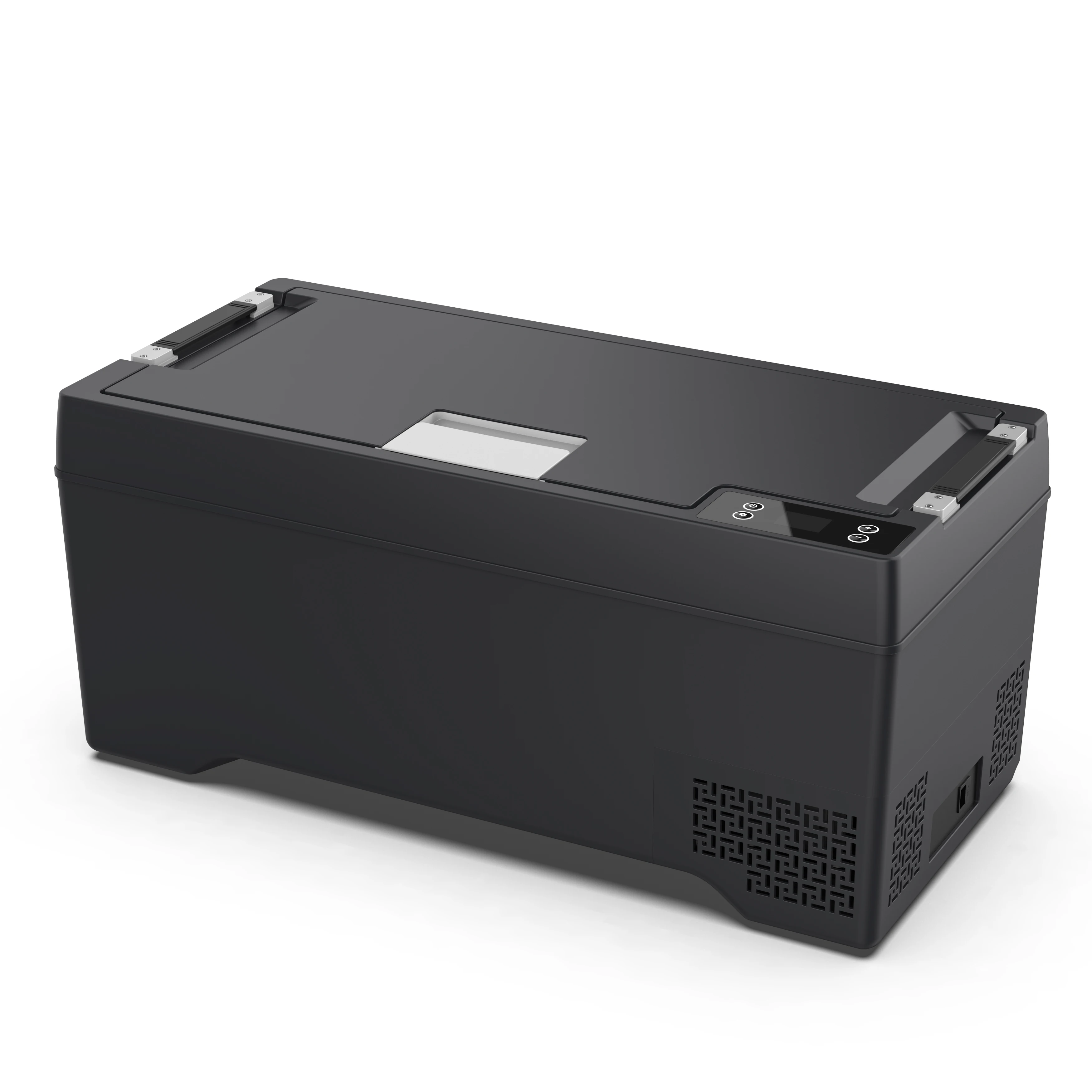 Tesla fridge 12V compressor refrigerator LED display usb mini bar ...