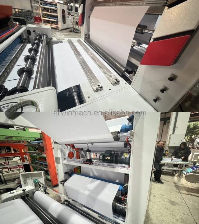 A4 Paper Roll Cutting Machine A4 Size Sheet Cutting Machine Electric ...