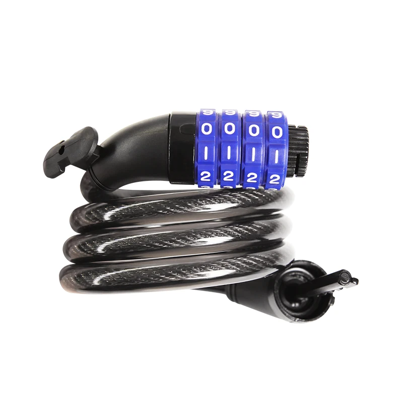 TONYON Safety Steel Mountain Chain Keyless Security Bicycle Cable 4 ...
