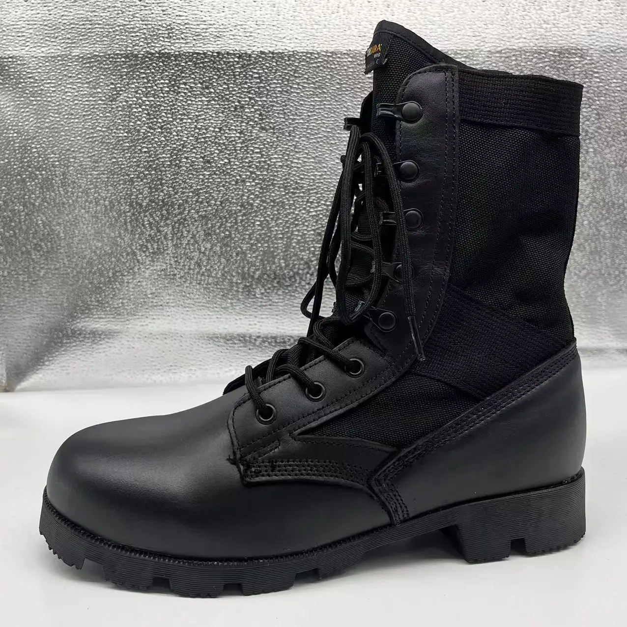 DFA01 Ranger Men Classical Black Panama Jungle Boots With Multi ...