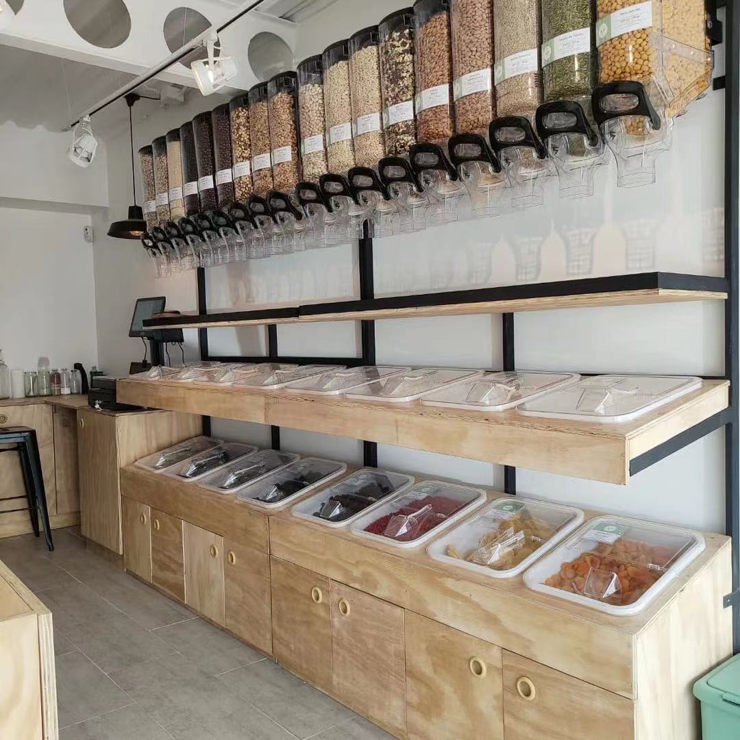 Wall Mounted Bulk Candy Dispenser Cereal Dispensers