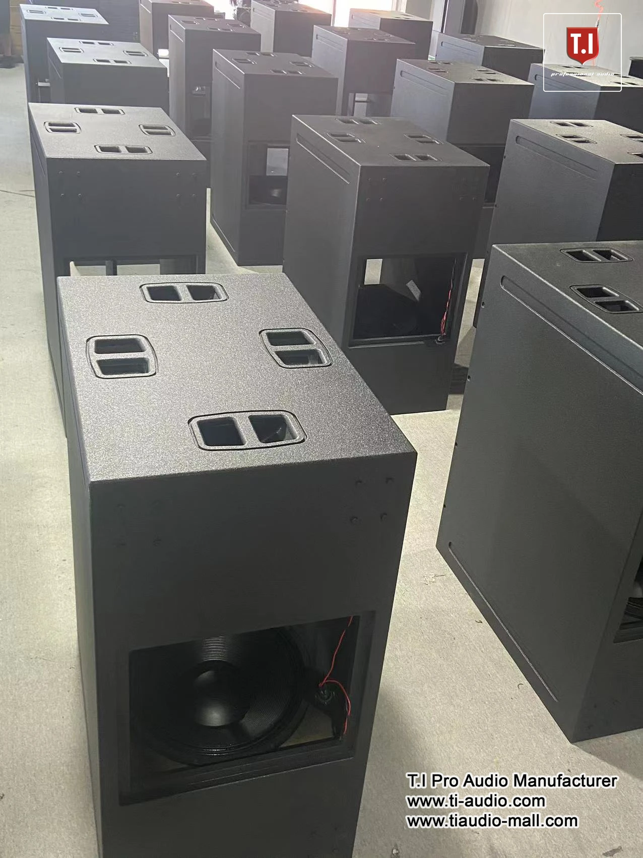 T.I Pro Audio MAX-218S Line Array Subwoofer - 2500W Power