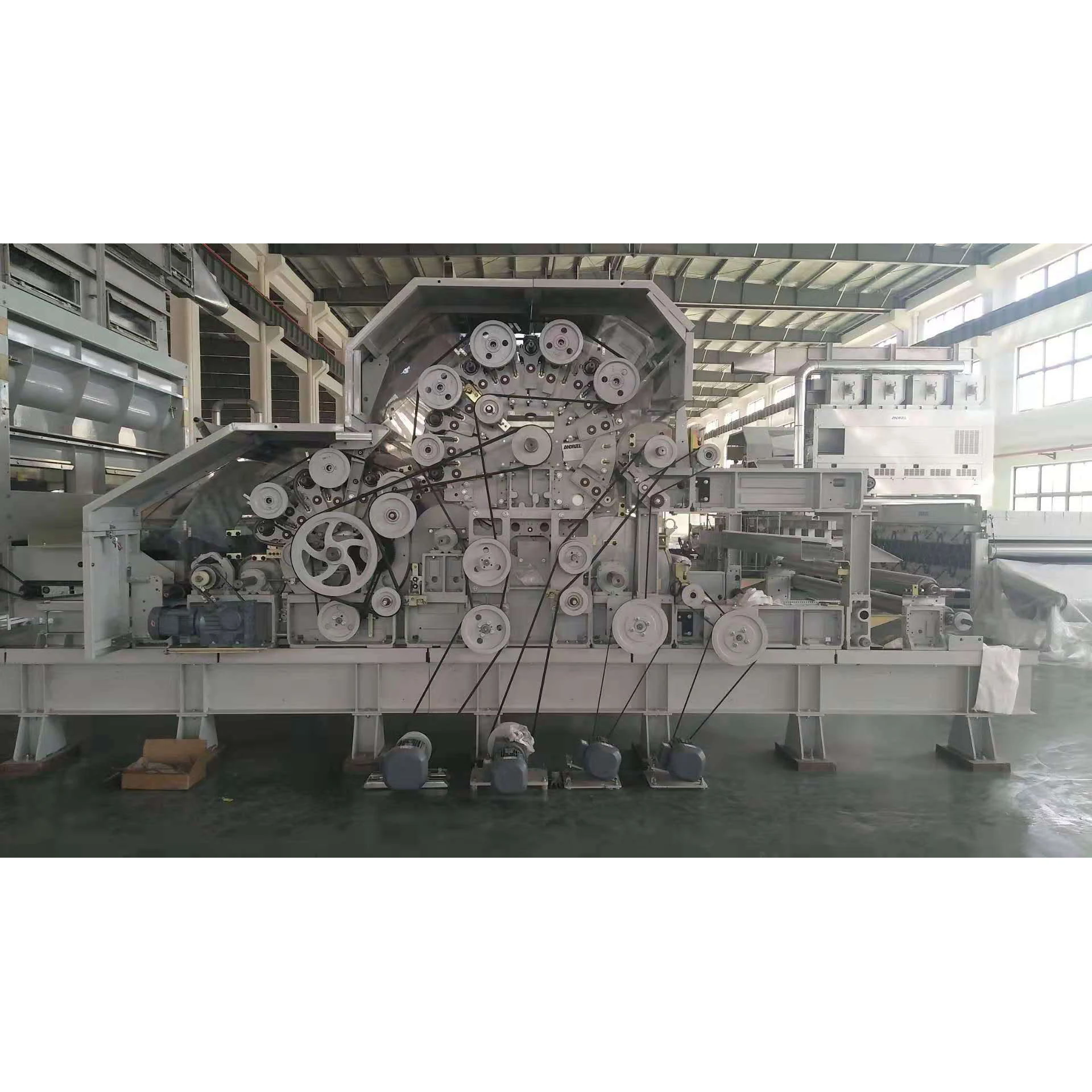 Hongyi Geotextile Blanket Making Non Woven Single Cylinder Double ...