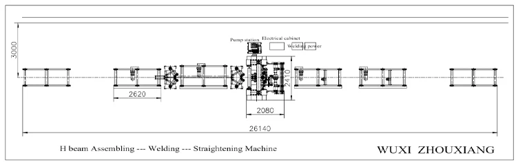 H Beam 3 in 1 Production Line - Efficient Welding Solutions