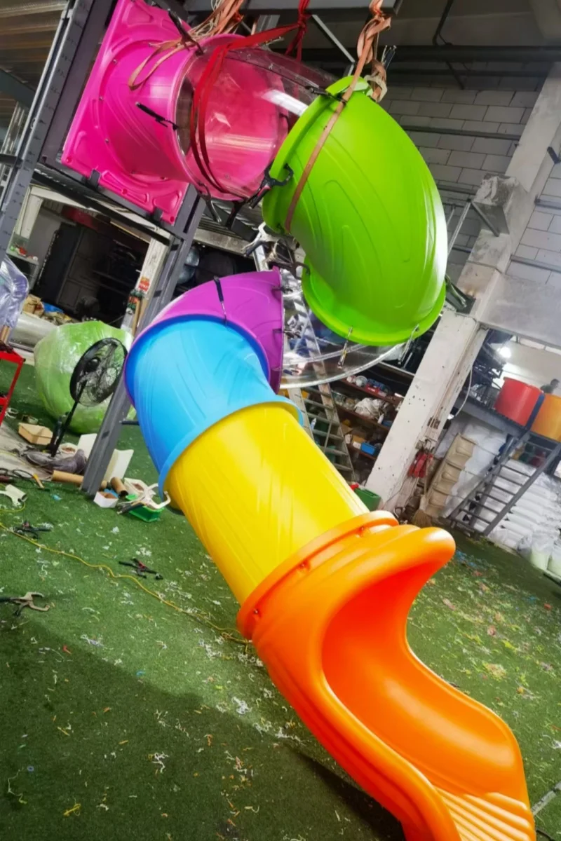 Indoor Water Slide Spiral - Fun & Durable Playground Equipment