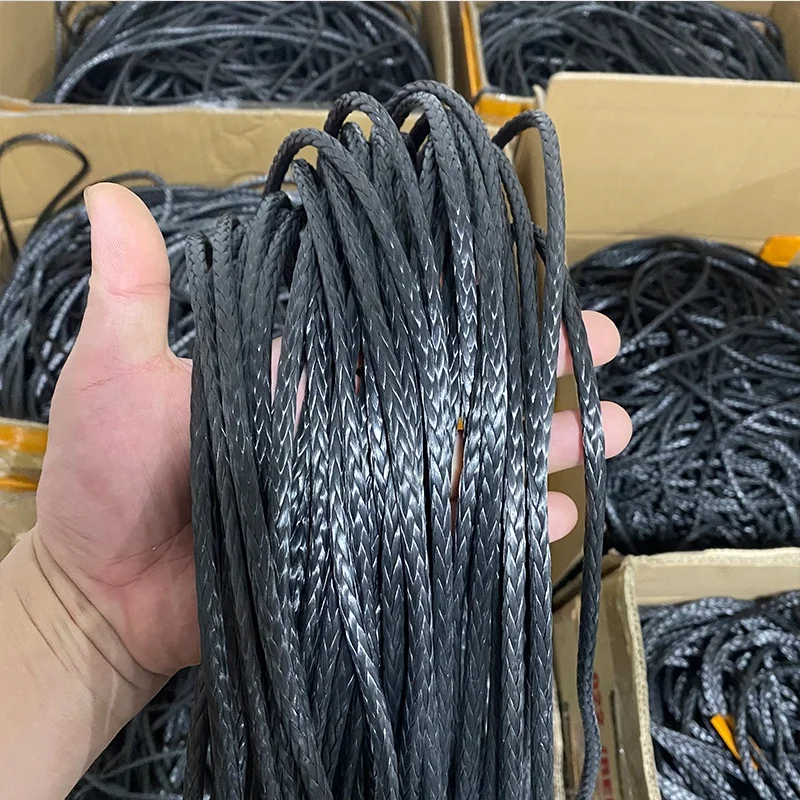 Heat-treated Polyurethane-Coated Synthetic Lifting Rope