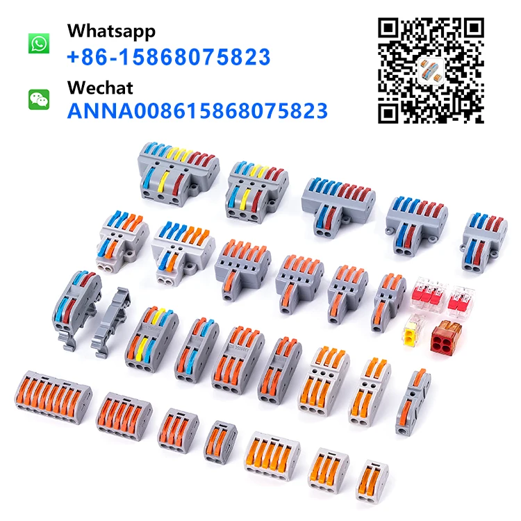 Quick Butt Connector Led Lighting Wire Cable Connector 2 In 2 Out ...