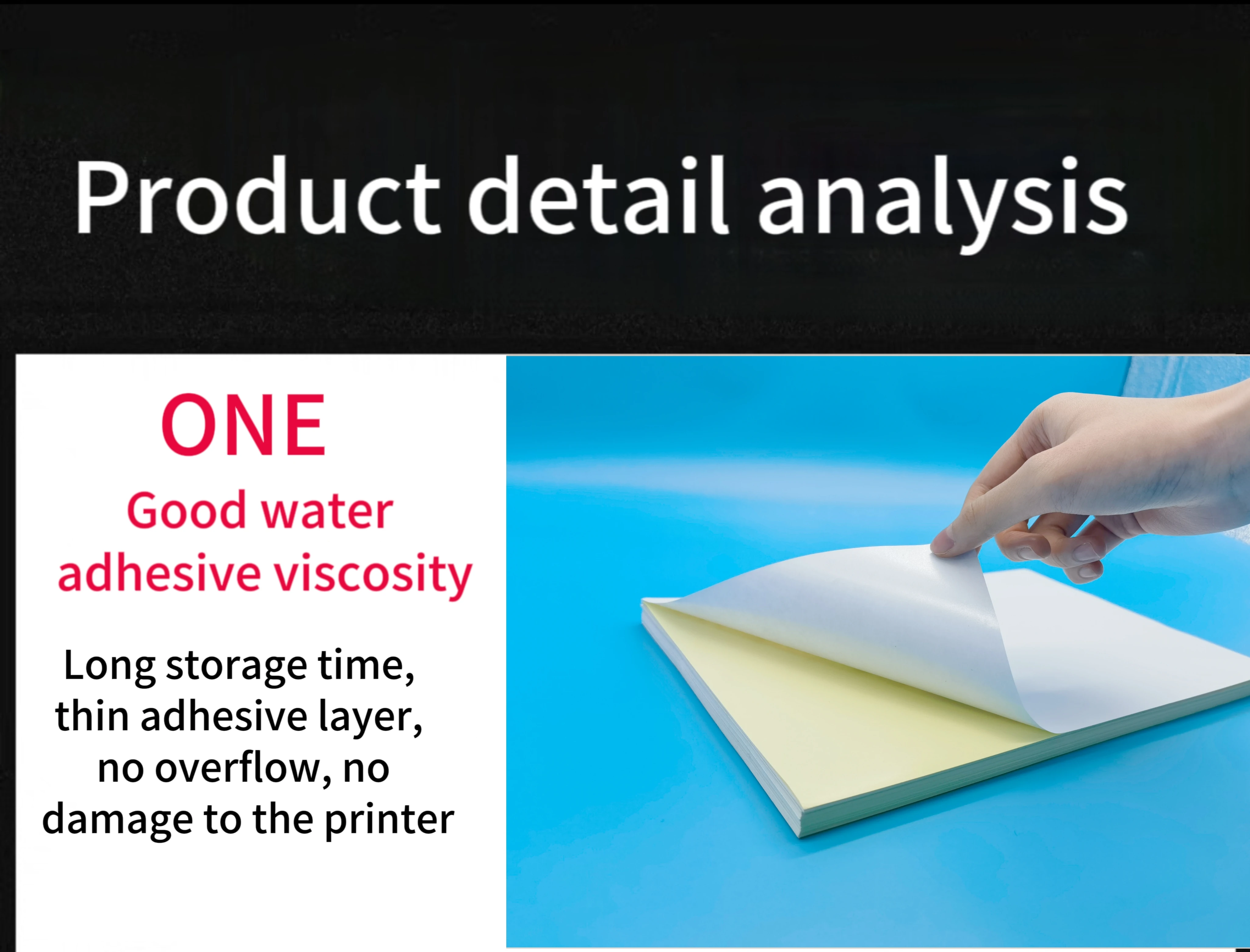 Custom Adhesive Labels - Topa A4 White Paper 25 Sheets