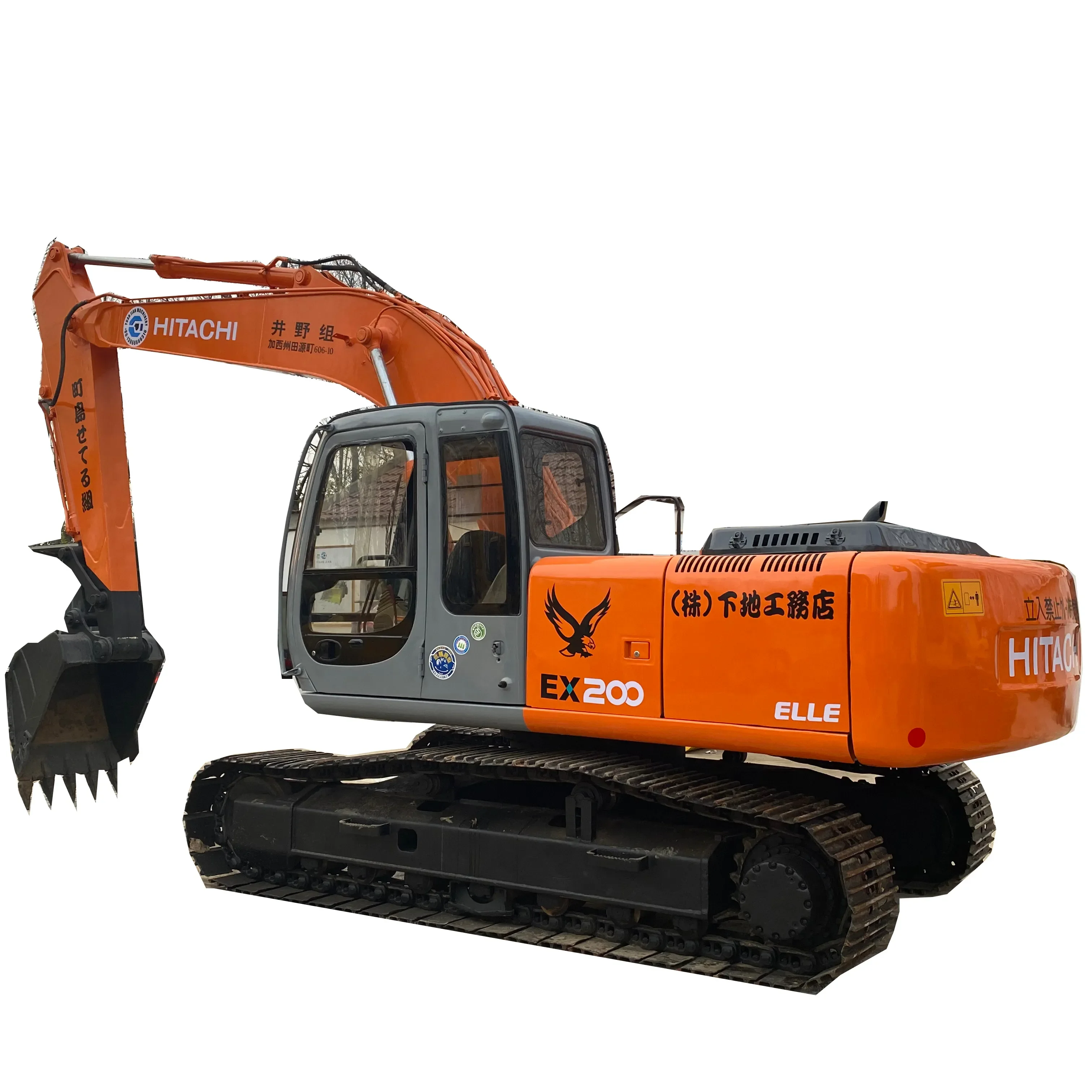 Used Excavator Hitachi Zaxis 200 20 Ton Original Japan Hitachi Zx200-3 ...