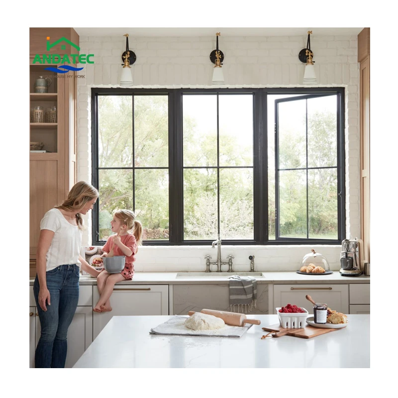 Residential Black Windows Aluminum Casement Windows Price - Buy ...