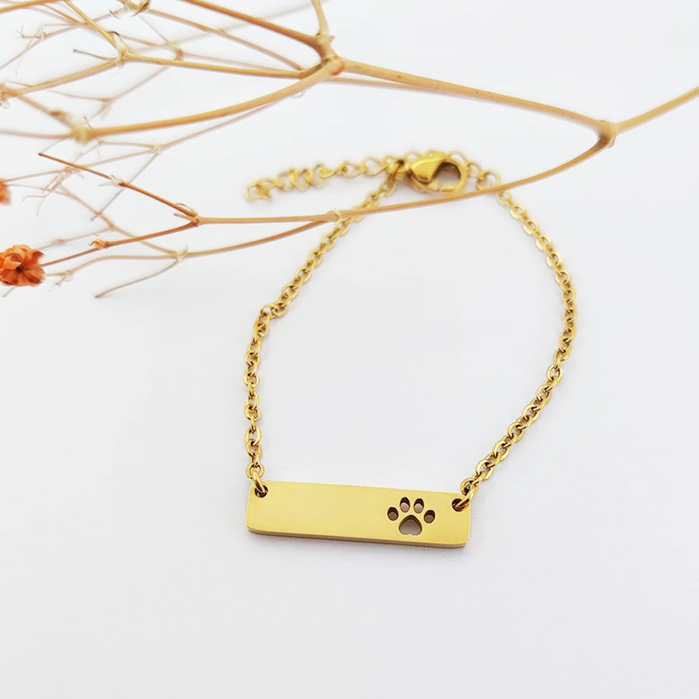 Chile Map Bracelet Chain - Trendy 18K Gold DIY Jewelry
