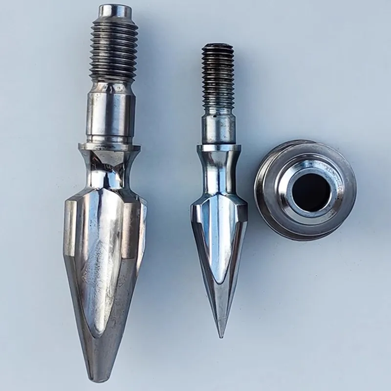 Fine Processing Smooth Surface Injection Molding Machine Screw Head ...