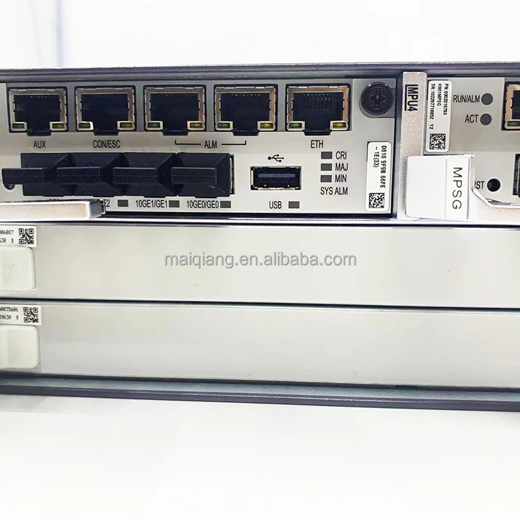 Smartax MA5800 X2 OLT - Dual MPSG, Dual DC Power Redundancy