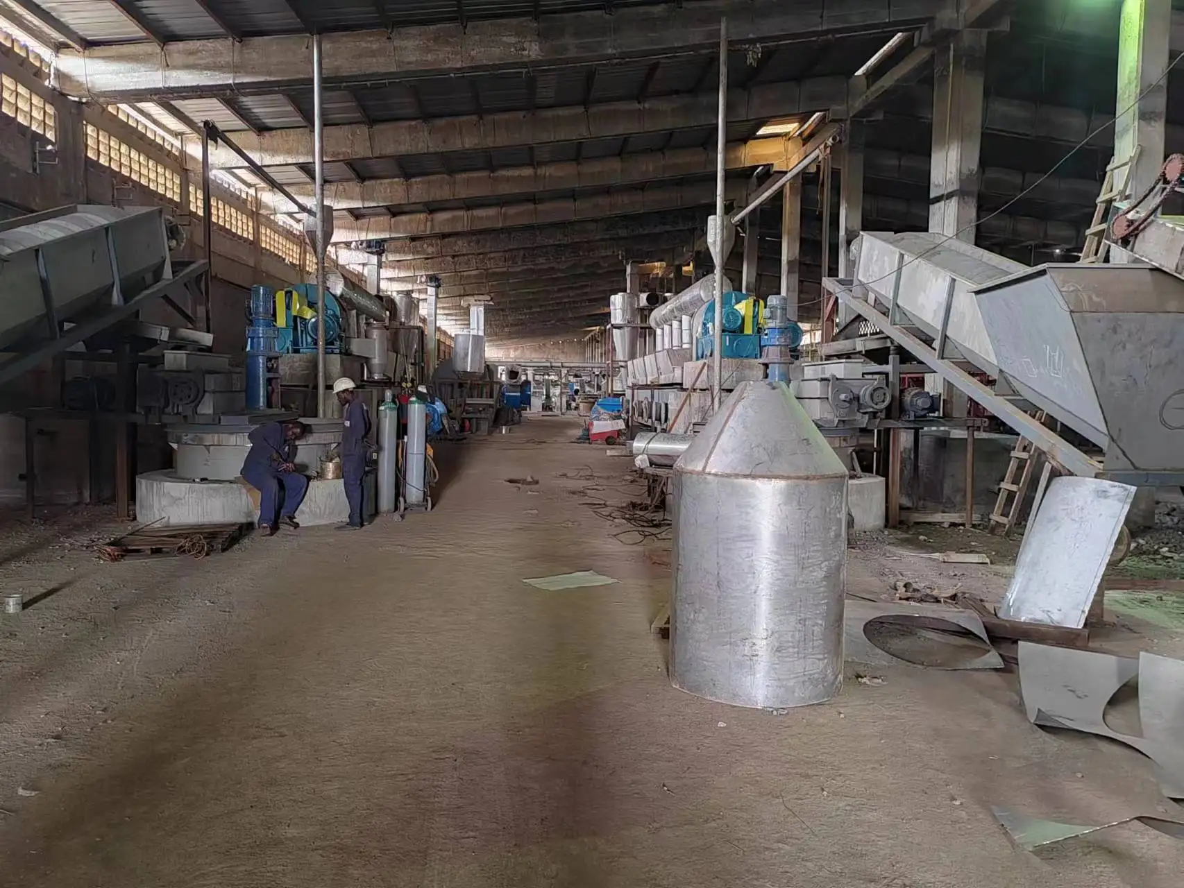 Output Capacity 1 5 10 20T/H Salt Processing Making Machine Plant