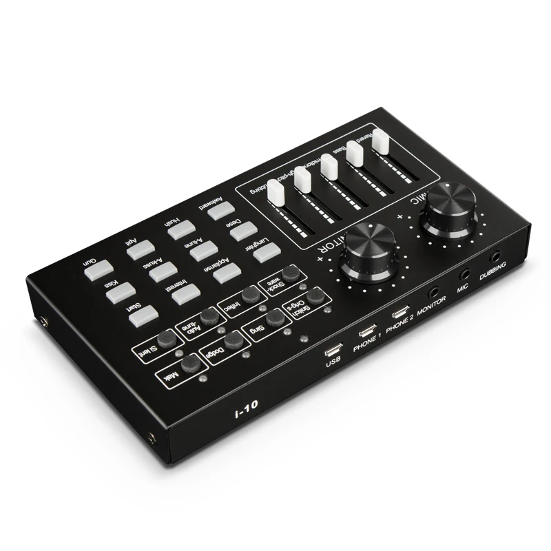 Lane I 10 High Quality Usb Android Sound Card External Usb Audio ...