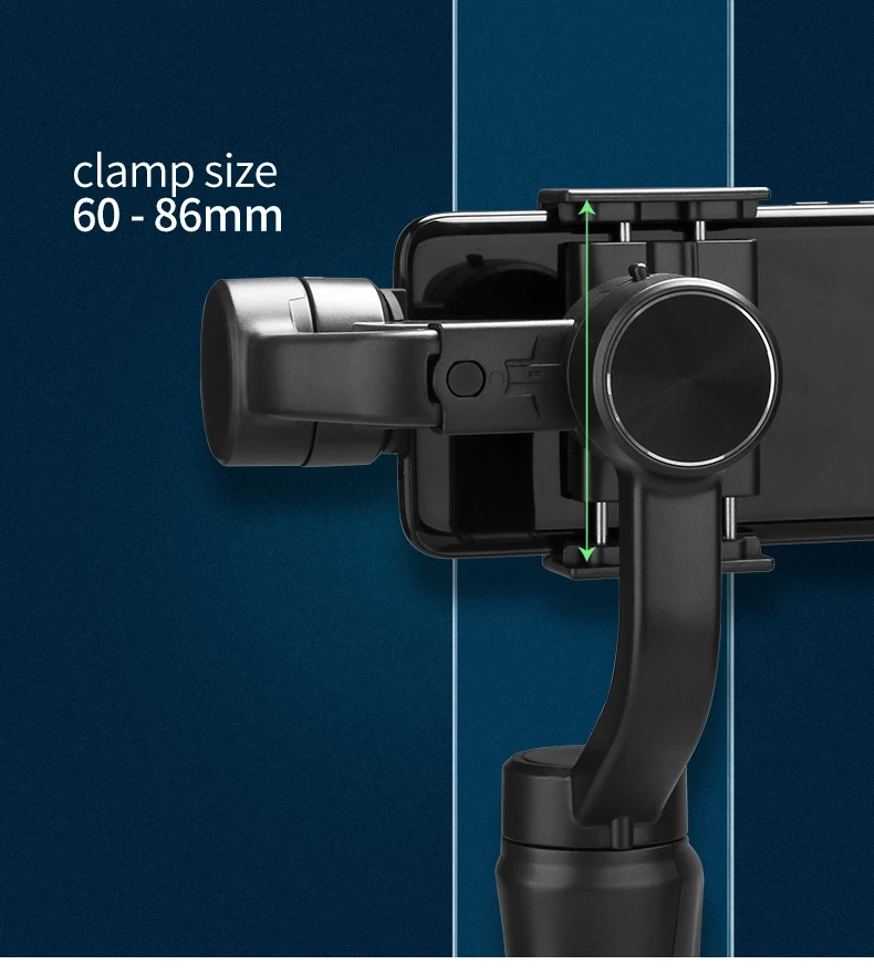 3 Axis Gimbal Handheld Smartphone Stabilizer - Mooncrown F6