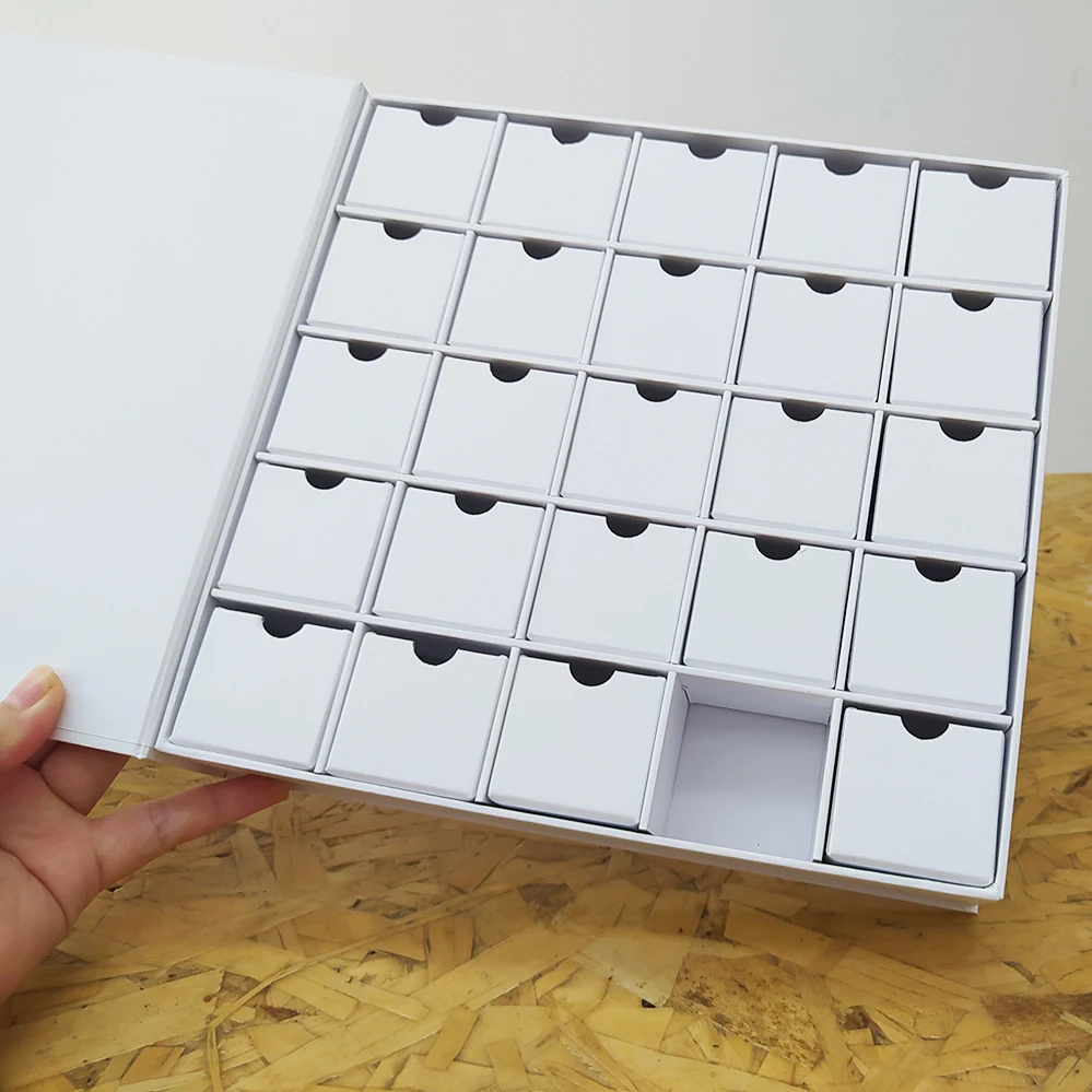 Wholesale Custom Advent Calendar Countdown Box - Paper Gift Box