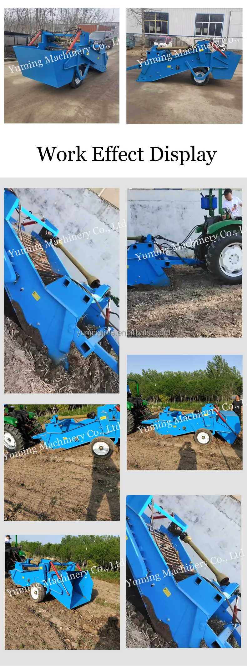 Efficient Stone Picking with Yuming Rock Picker Machine