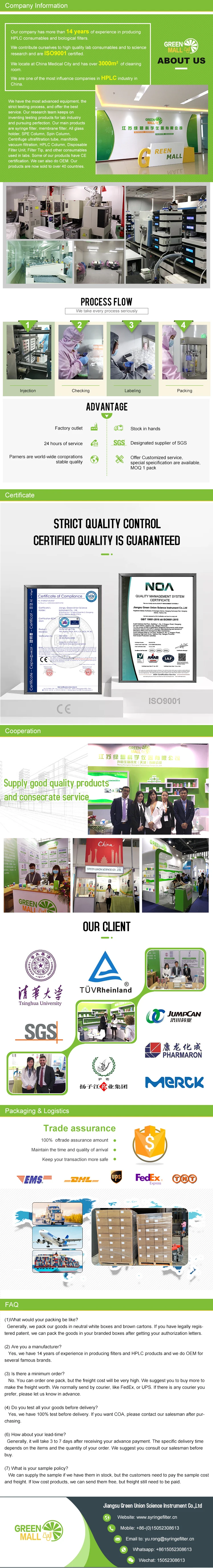 Laboratory Vacuum Filtration - HPLC Mobile Phase System