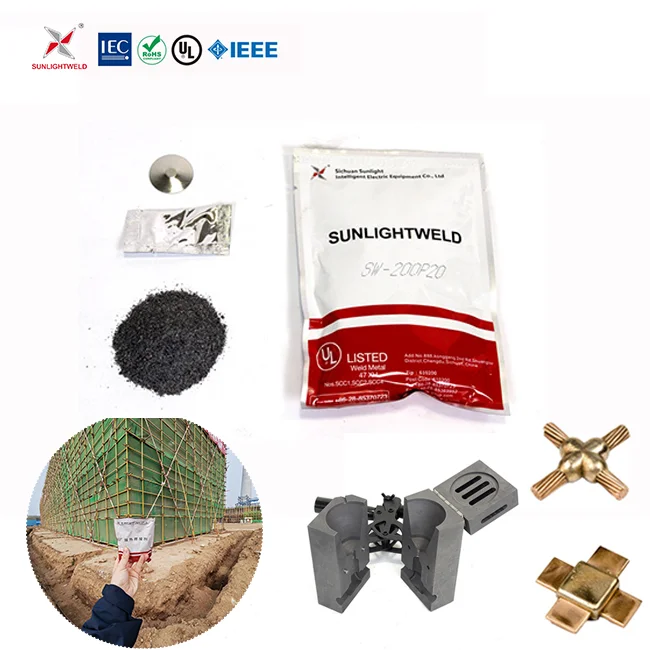 Ul467 Ieee837 Listed Weld Metal Exothermic Welding System For Effective ...