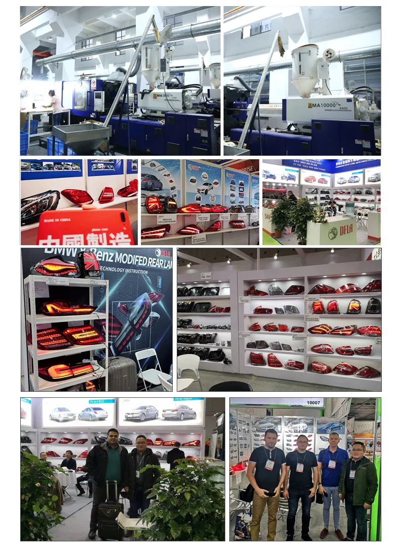 Modified LED Tail Light Streamer Turn Signal Running Light Maybach ...