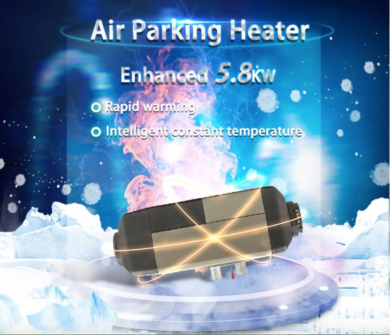 5kw 12v 24v Webasto Diesel Heater For Ship Boat Van Car Bus Truck Cab ...