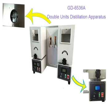 Astm D86 Double Units Distillation Apparatus Of Petroleum Products Gd ...