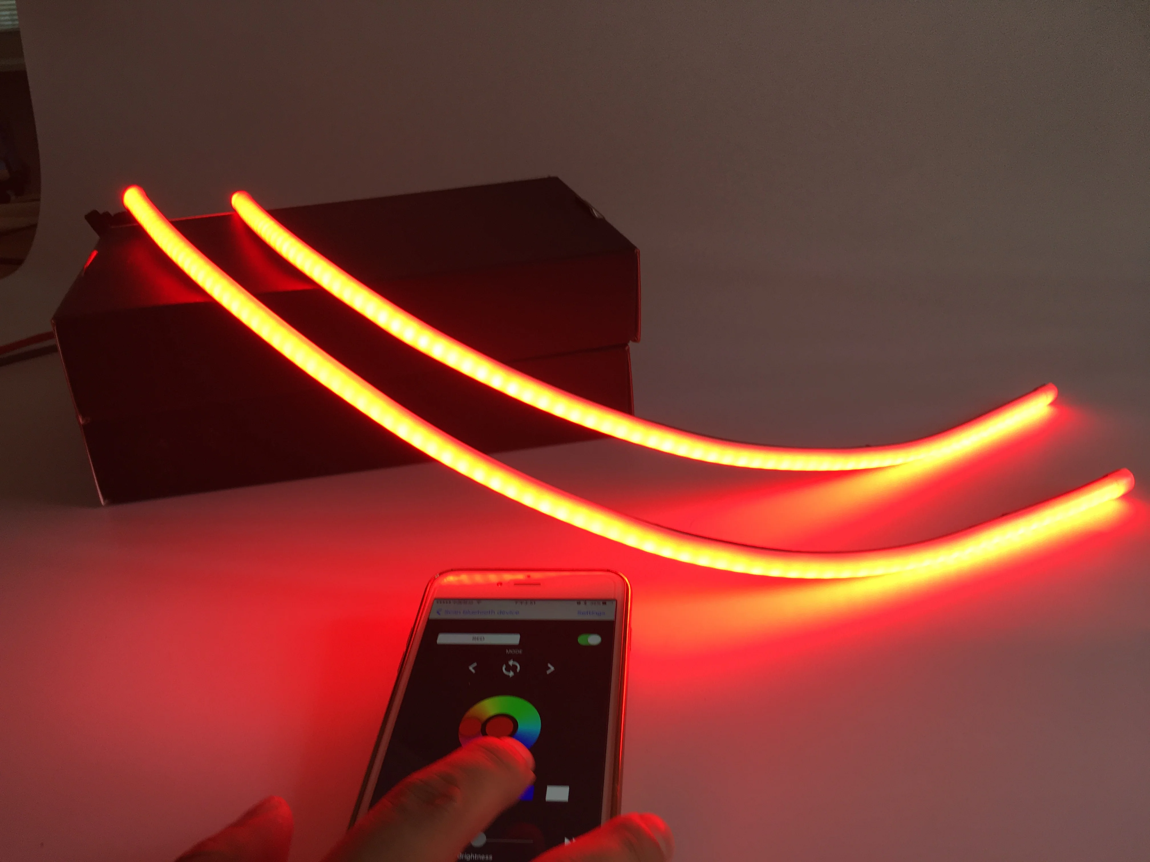 Sequential Strip Light Led Car Angel Eye Headlight Strip Lights Led ...