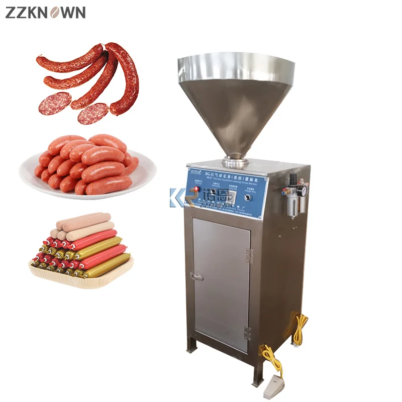 Sausage Make Machine Fully Automated Sausage Twisting Filler Stuffer ...