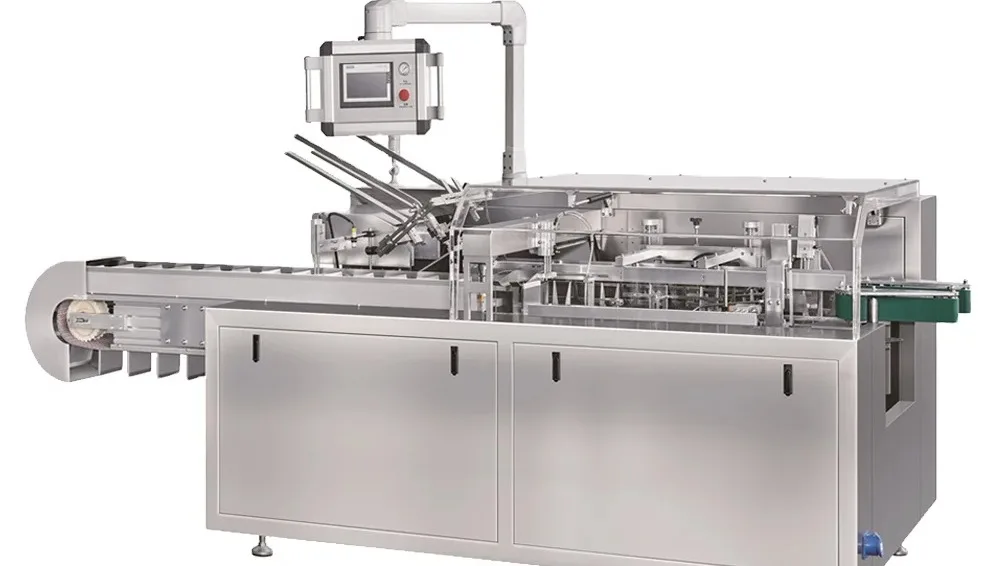 Fully Automatic Cartoning Box Pack Carton Machine Disposable Paper Box ...