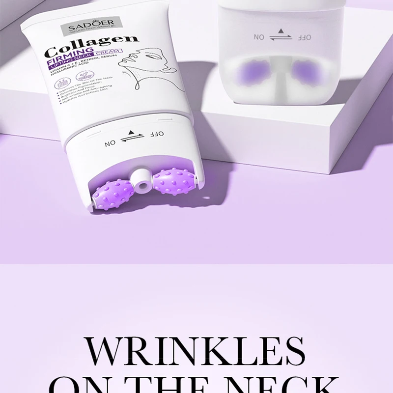 Self Owned Brand Tightening Roller Neck Pulling Cream Collagen Protein ...