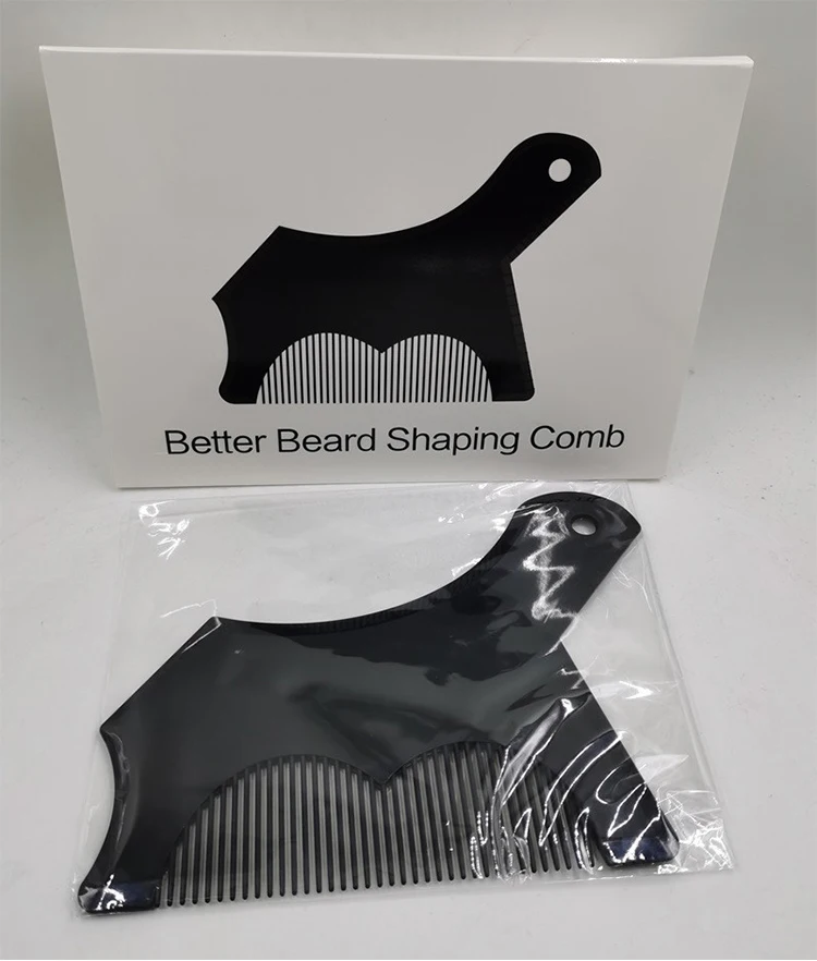 2022 Plastic Beard Lineup Guide Template Beard Shaper Hairlines Shaping ...