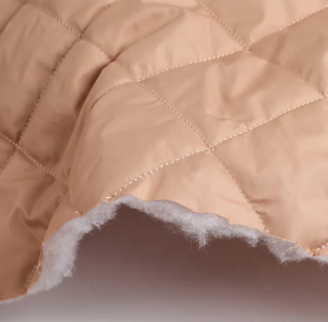 Polyester Padded Quilted Fabric - Best for Winter Clothing