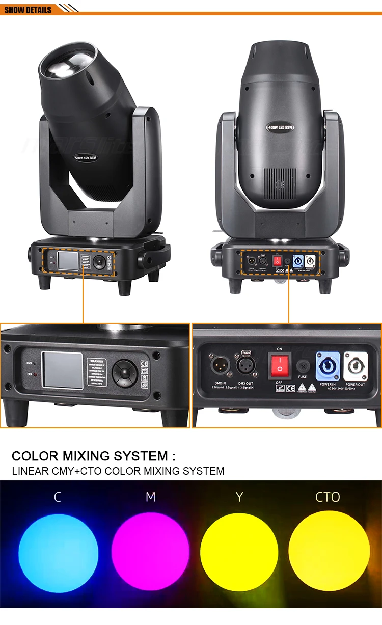 400w Beam Spot Wash 3in1 LED Moving Head Light LED 400w Moving Head ...