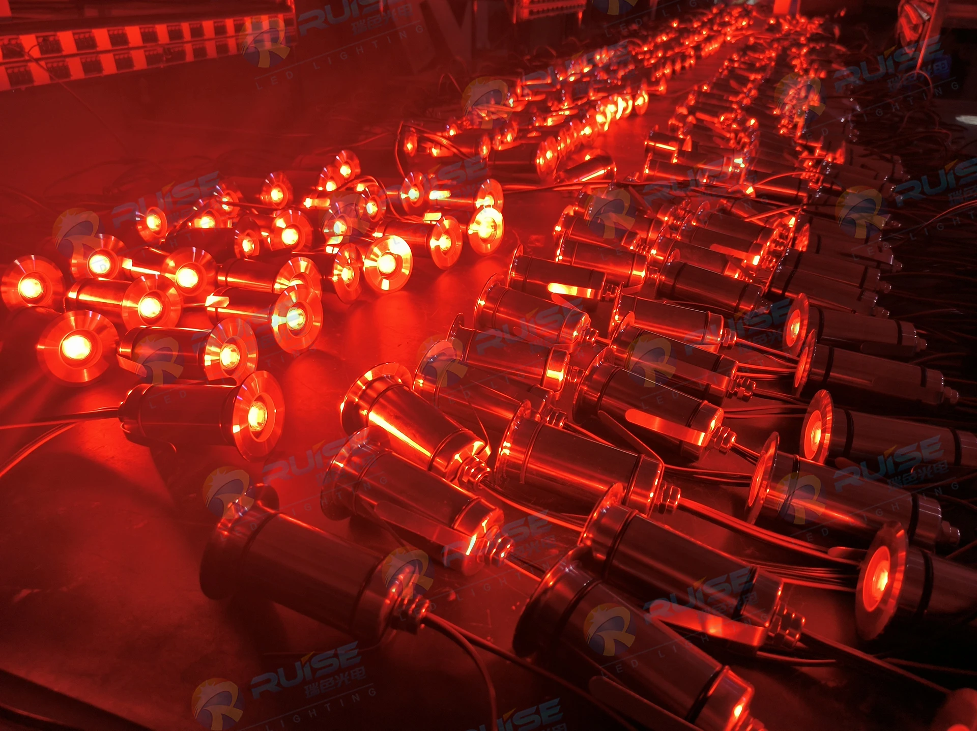 Mini 304 Stainless Steel IP68 LED Light DC24V Recessed RGB LED Pool Lights DMX Controlled ...