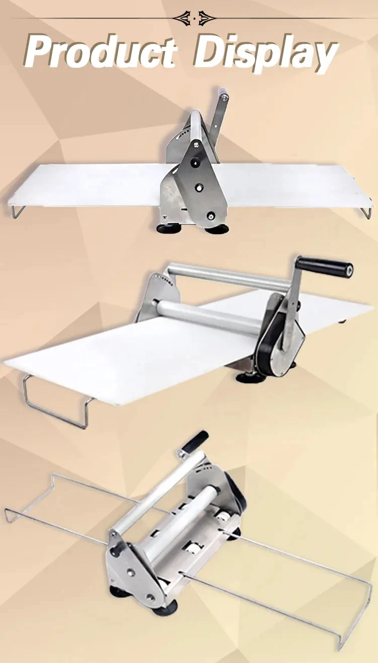 Manual Folding Dough Sheeter Machine Table Top Dough Sheeter| Alibaba.com