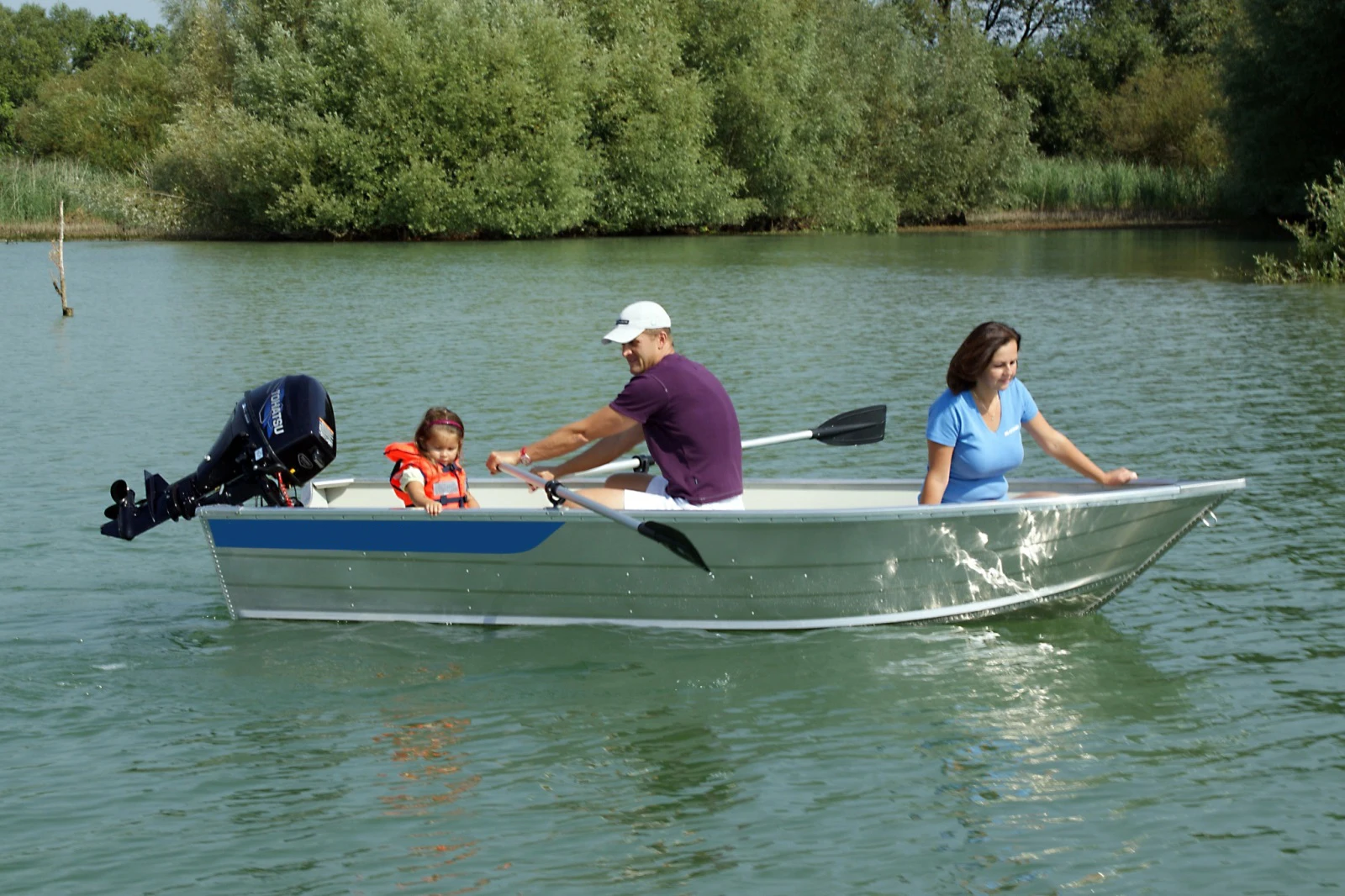 BIG Discount Kinocean 12 Foot Aluminum Fishing Boat with Motor