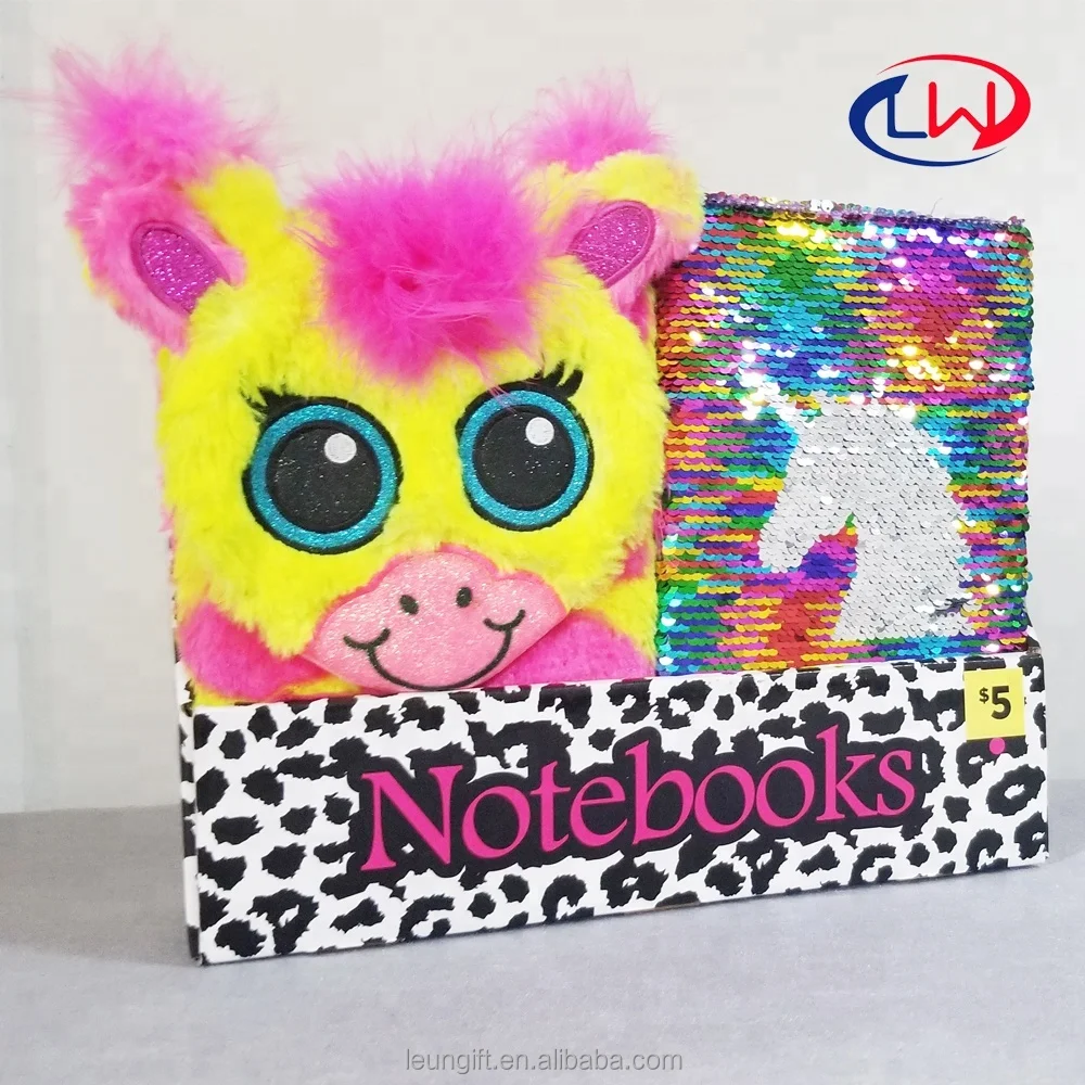 Cute Furry School Notebook Stationery 80 Sheets With Cartoon Pattern ...