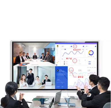School Interactive Whiteboard 4k Hd 65 75 Inch Lcd Conference ...